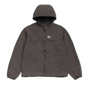 StÜssy Lightweight Hooded Jacket - Brown