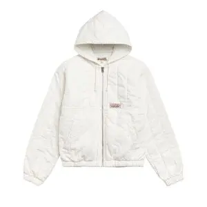 StÜssy Quilted Canvas Work Jacket - Cream