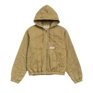 StÜssy Quilted Canvas Work Jacket - Green