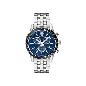 Versace Sport Chrono Bracelet Watch - Silver