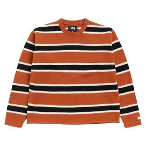 StÜssy Striped Wool Sweater - Red