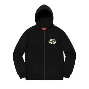 Supreme Hooded Zip Up Sweatshirt