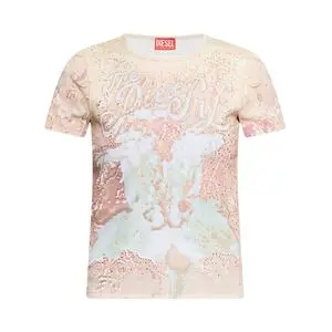 DIESEL® T-bril Short-sleeve Top - Pink