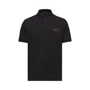 Moncler Short-sleeve Polo - Black