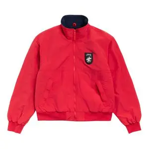 StÜssy Polar Fleece Lined Jacket - Red