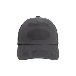 StÜssy Ghost Logo Trucker Hat - Black