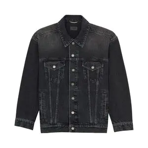 Saint Laurent Long Egg Shape Jacket