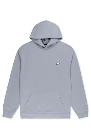 DALIX Ghost Relaxed Midweight Fleece Pullover Hoodie - Powder