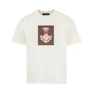 WALES BONNER Compass Tee - Cream