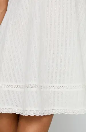 Princess Polly Strapless Cotton Minidress