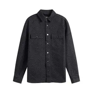 Casablanca Laser Monogram Denim Shirt