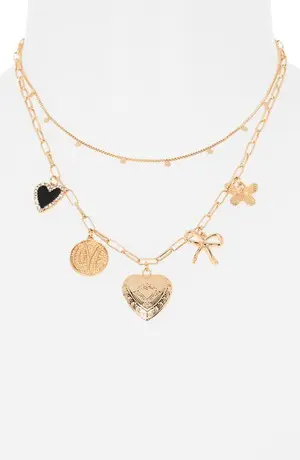 Bp. Charm Layered Necklace