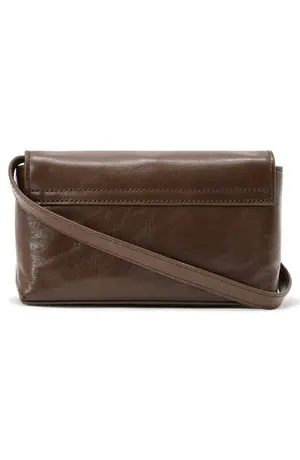 REISS Leather Crossbody Bag