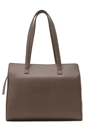 REISS Delphine Leather Tote
