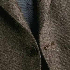 CHARLES TYRWHITT Wool-silk Slim Fit Jacket - Mocha