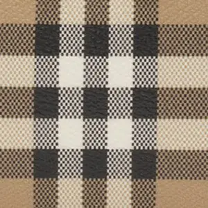 Burberry Check Pattern Vanity Case - Neutral