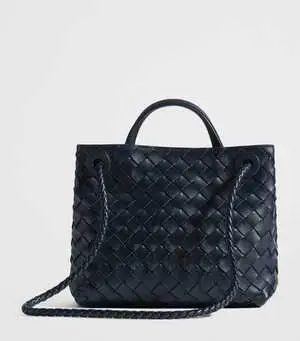 Bottega Veneta Small Andiamo Top-handle Bag - Blue