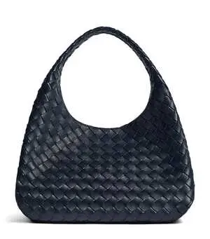 Bottega Veneta Medium Campana Shoulder Bag - Blue
