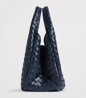 Bottega Veneta Medium Campana Shoulder Bag - Blue