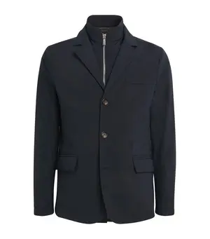 Moorer Notched Lapel Outerwear For Men