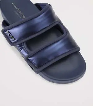 Kurt Geiger Puff Sandals - Navy