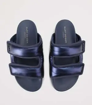 Kurt Geiger Puff Sandals - Navy