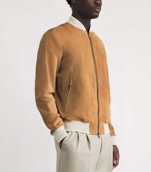 Paul & Shark Aqualeather Bomber Jacket