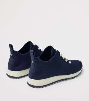 JIMMY CHOO Veles Cashmere Sneakers - Blue