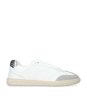 Versace Silver Tone Shoes For Men
