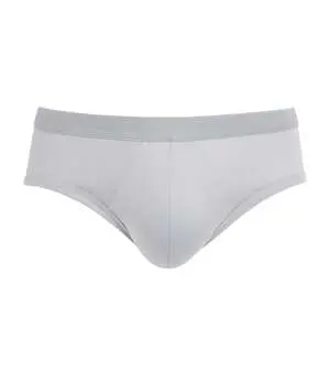 Zimmerli Sea Island Cotton Briefs - Grey