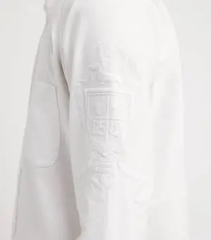 Thom Browne Cotton Hector Embroidered Shirt - White
