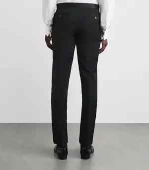 Pal Zileri Wool-blend Straight Trousers