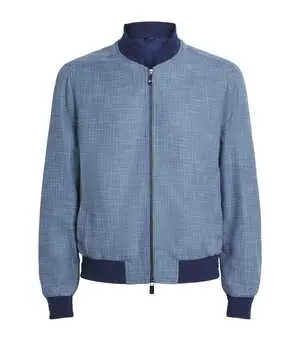Pal Zileri Zip-up Bomber Jacket