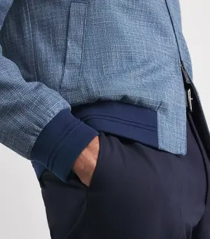Pal Zileri Zip-up Bomber Jacket