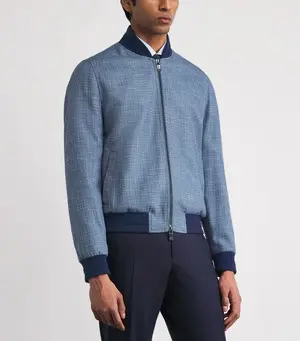 Pal Zileri Zip-up Bomber Jacket