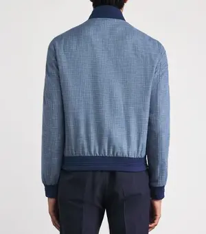 Pal Zileri Zip-up Bomber Jacket