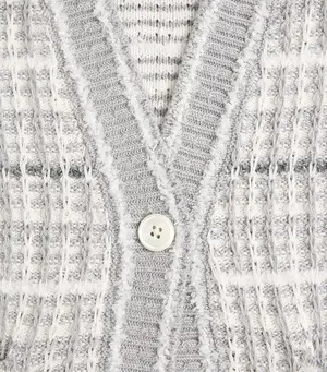 Thom Browne Tweed V-neck Cardigan
