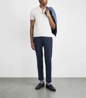 Pal Zileri Wool-blend Slim Trousers