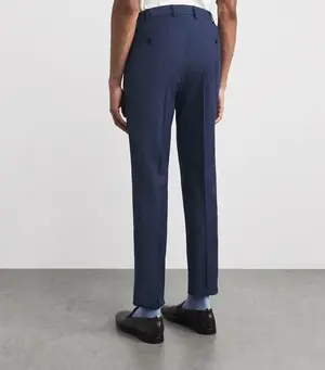 Pal Zileri Wool-blend Slim Trousers