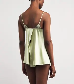 COCO DE MER Laurel Babydoll Slip Dress