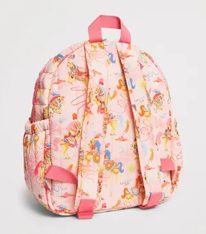Harrods Quilted Pony Parade Backpack