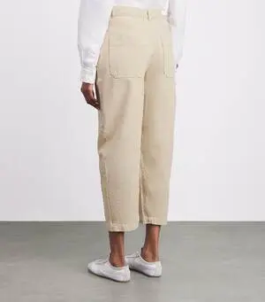 Barbour Daya Barrel-leg Jeans - Ivory