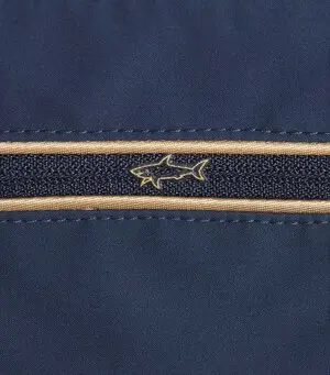 Paul & Shark Typhoon Platinum Bomber Jacket - Navy