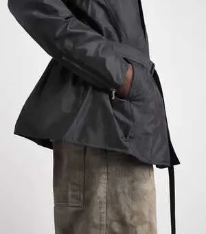 Rick Owens Silk Taffeta Dracucaban Jacket
