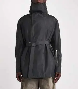 Rick Owens Silk Taffeta Dracucaban Jacket