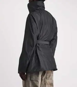Rick Owens Silk Taffeta Dracucaban Jacket