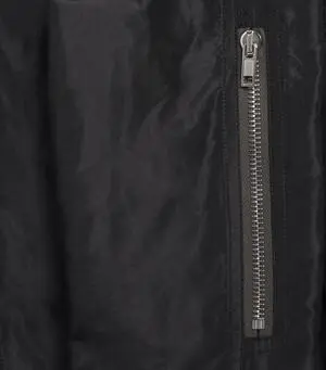 Rick Owens Silk Taffeta Dracucaban Jacket
