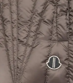 Rick Owens X Moncler Down Geocamo Gilet
