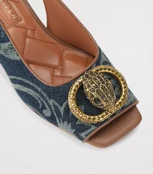 Kurt Geiger Chelsea Embellished Slingback Sandals
