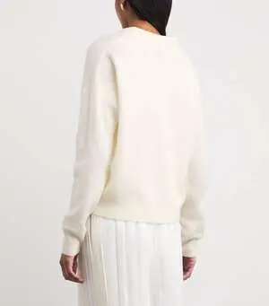 Almada Label Cashmere Collared Sweater